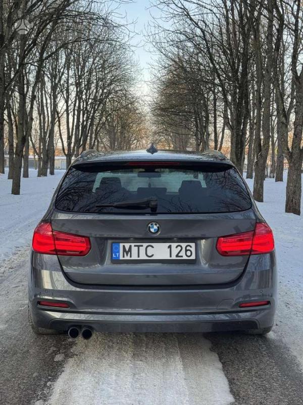 Grey BMW 320 2018 in Marijampole, with an engine capacity of 2.00 L and mileage of 297 thousand km for 12800 €, photo 5 on AUTOMOTO.COM.LV