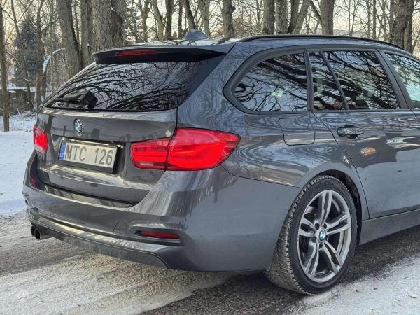Grey BMW 320 2018 in Marijampole, with an engine capacity of 2.00 L and mileage of 297 thousand km for 12800 €, photo 7 on AUTOMOTO.COM.LV