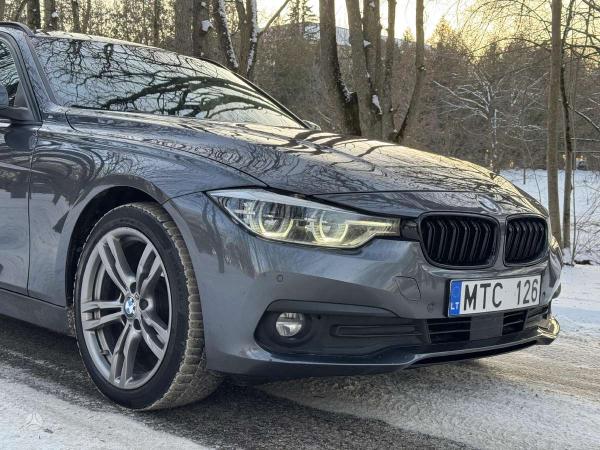 Grey BMW 320 2018 in Marijampole, with an engine capacity of 2.00 L and mileage of 297 thousand km for 12800 €, photo 8 on AUTOMOTO.COM.LV