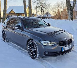 Grey BMW 320 2018 in Elektrenai, with an engine capacity of 2.00 L and mileage of 269 thousand km for 12700 €, photo  on AUTOMOTO.COM.LV