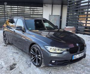 Grey BMW 320 2018 in Elektrenai, with an engine capacity of 2.00 L and mileage of 269 thousand km for 12700 €, photo 3 on AUTOMOTO.COM.LV