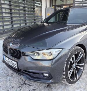 Grey BMW 320 2018 in Elektrenai, with an engine capacity of 2.00 L and mileage of 269 thousand km for 12700 €, photo 7 on AUTOMOTO.COM.LV