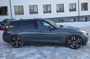 Grey BMW 320 2018 in Elektrenai, with an engine capacity of 2.00 L and mileage of 269 thousand km for 12700 €, photo 14 on AUTOMOTO.COM.LV