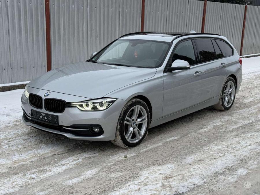 Grey BMW 320 2018 in Vilkaviskis, with an engine capacity of 2.00 L and mileage of 163 thousand km for 12800 €, photo 1 on AUTOMOTO.COM.LV