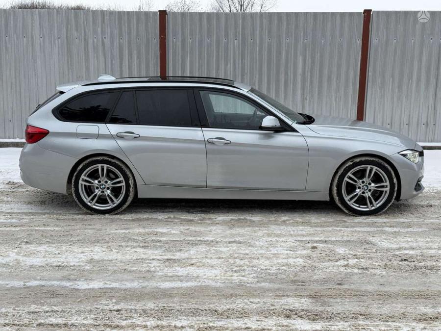Grey BMW 320 2018 in Vilkaviskis, with an engine capacity of 2.00 L and mileage of 163 thousand km for 12800 €, photo 6 on AUTOMOTO.COM.LV