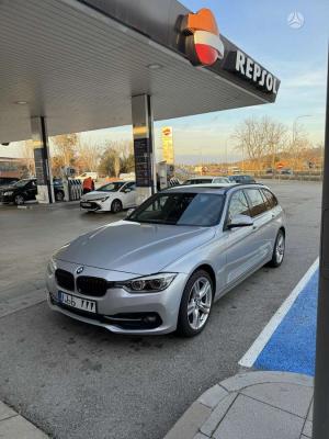 Grey BMW 320 2018 in Vilkaviskis, with an engine capacity of 2.00 L and mileage of 163 thousand km for 12800 €, photo 17 on AUTOMOTO.COM.LV