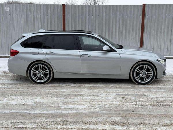 Grey BMW 320 2018 in Vilkaviskis, with an engine capacity of 2.00 L and mileage of 163 thousand km for 12800 €, photo 6 on AUTOMOTO.COM.LV