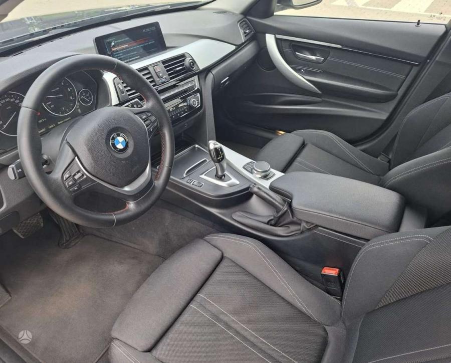 Grey BMW 320 2018 in Kaunas, with an engine capacity of 2.00 L and mileage of 280 thousand km for 9750 €, photo 19 on AUTOMOTO.COM.LV
