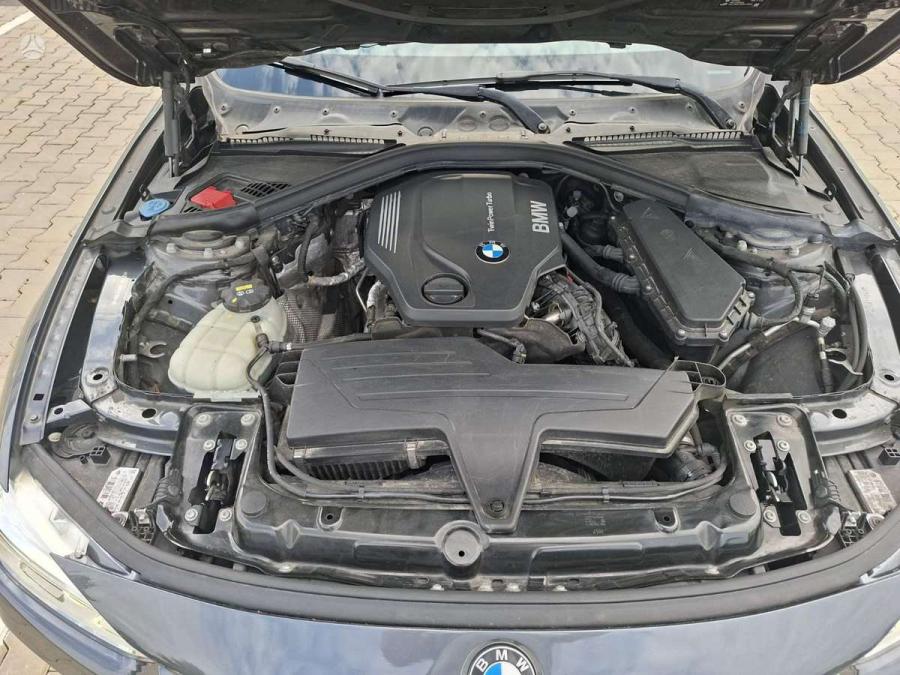 Grey BMW 320 2018 in Kaunas, with an engine capacity of 2.00 L and mileage of 280 thousand km for 9750 €, photo 25 on AUTOMOTO.COM.LV