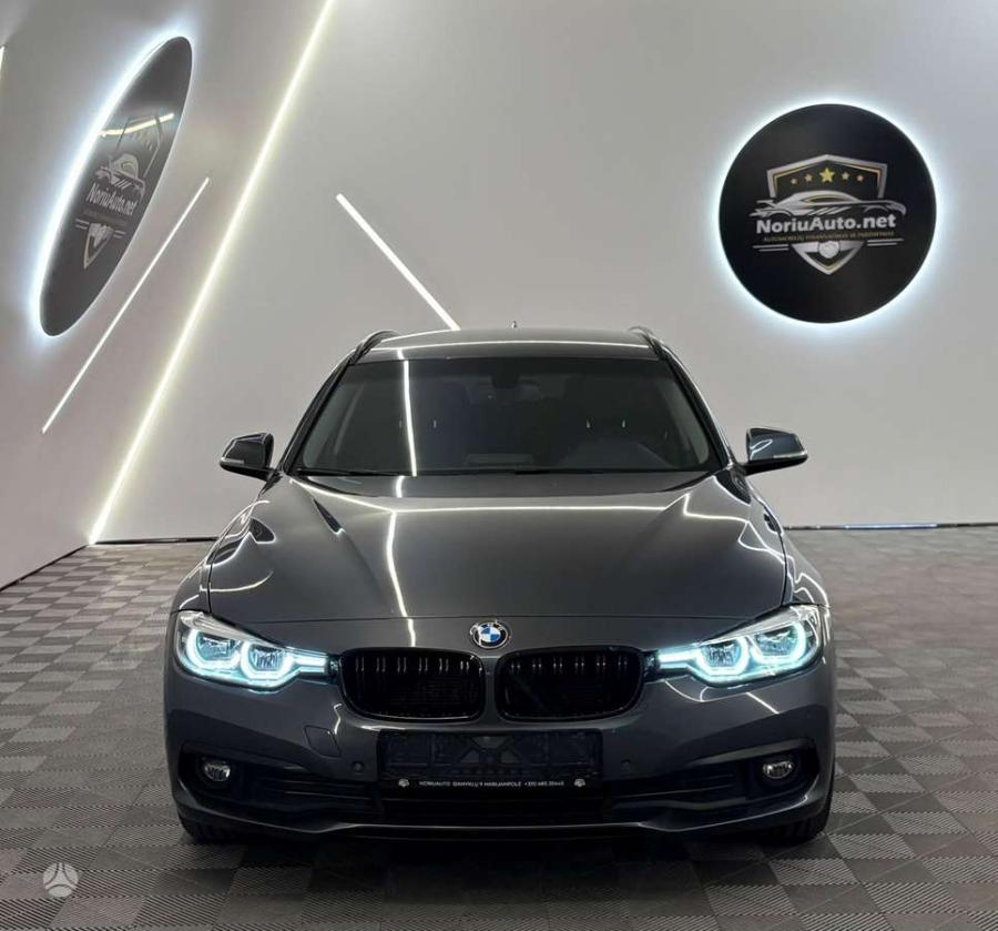 Pelēks BMW 320 2018 Marijampole, ar dzinēja tilpumu 2.00 L un nobraukumu 267 tūkst. km par 10999 €, foto 14 vietnē AUTOMOTO.COM.LV