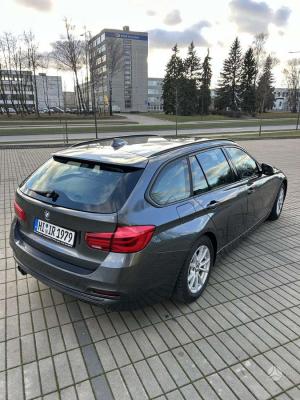 Grey BMW 320 2019 in Kaunas, with an engine capacity of 2.00 L and mileage of 246 thousand km for 12490 €, photo 10 on AUTOMOTO.COM.LV