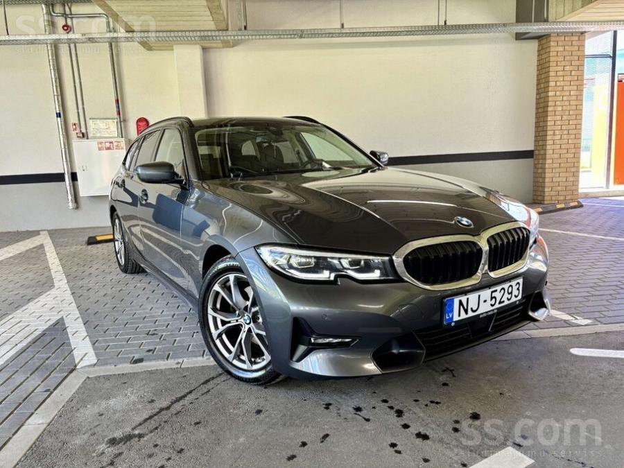 Grey BMW 320 2019 in Riga, with an engine capacity of 2.00 L and mileage of 160 thousand km for 20600 €, photo 1 on AUTOMOTO.COM.LV