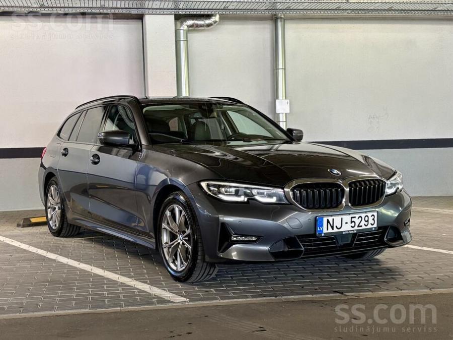 Grey BMW 320 2019 in Riga, with an engine capacity of 2.00 L and mileage of 160 thousand km for 20600 €, photo 8 on AUTOMOTO.COM.LV