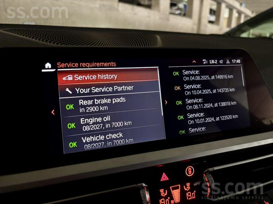 Grey BMW 320 2019 in Riga, with an engine capacity of 2.00 L and mileage of 160 thousand km for 20600 €, photo 18 on AUTOMOTO.COM.LV