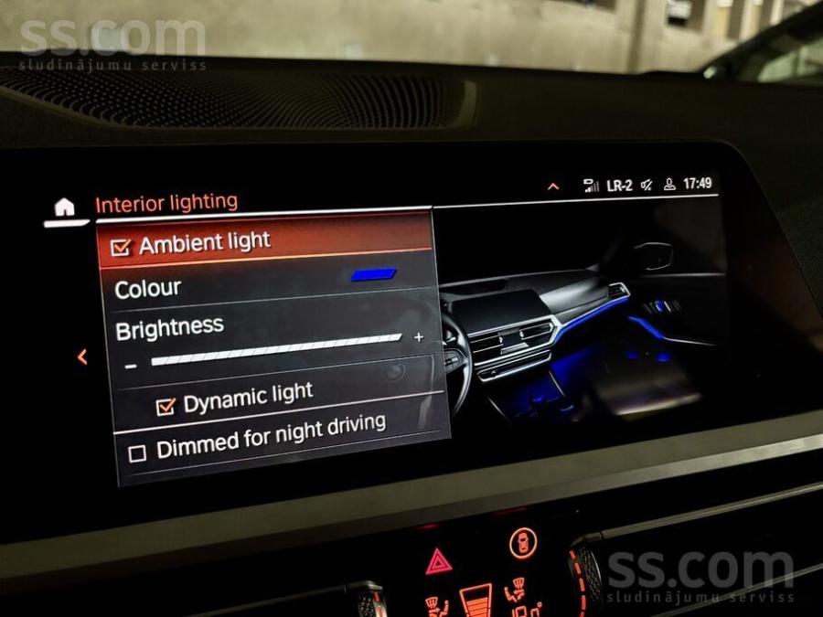 Grey BMW 320 2019 in Riga, with an engine capacity of 2.00 L and mileage of 160 thousand km for 20600 €, photo 19 on AUTOMOTO.COM.LV
