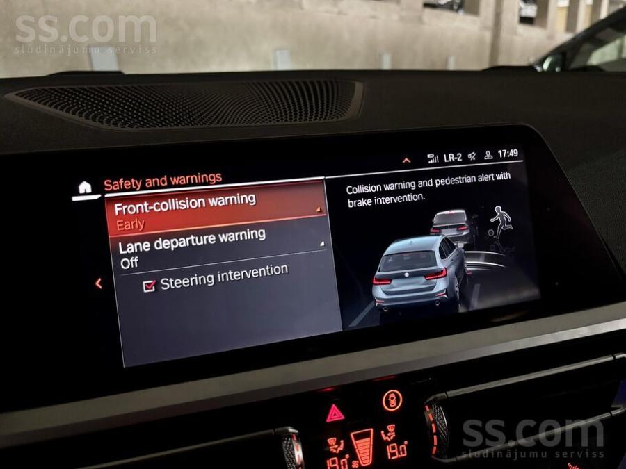 Grey BMW 320 2019 in Riga, with an engine capacity of 2.00 L and mileage of 160 thousand km for 20600 €, photo 20 on AUTOMOTO.COM.LV