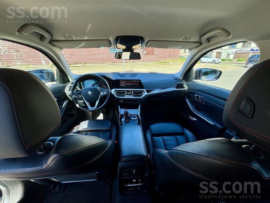 Grey BMW 320 2019 in Riga, with an engine capacity of 2.00 L and mileage of 160 thousand km for 20600 €, photo 24 on AUTOMOTO.COM.LV