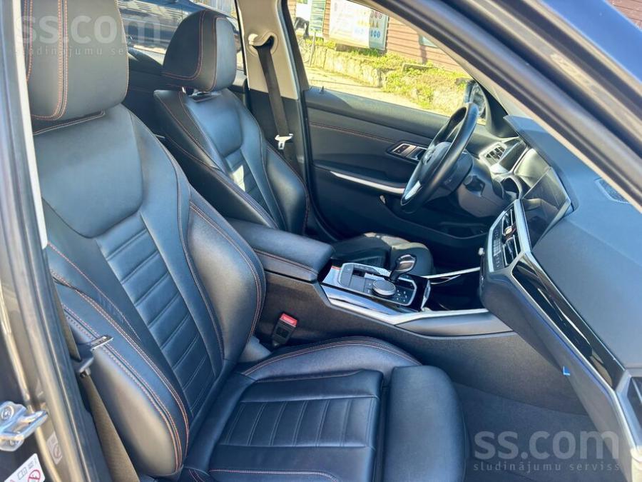 Grey BMW 320 2019 in Riga, with an engine capacity of 2.00 L and mileage of 160 thousand km for 20600 €, photo 26 on AUTOMOTO.COM.LV