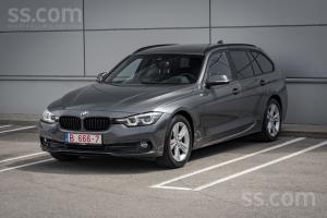 Grey BMW 320 2019 in Riga, with an engine capacity of 2.00 L and mileage of 206 thousand km for 12990 €, photo  on AUTOMOTO.COM.LV
