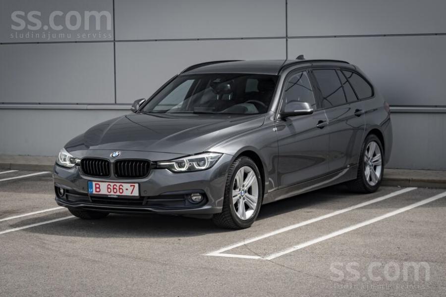 Grey BMW 320 2019 in Riga, with an engine capacity of 2.00 L and mileage of 206 thousand km for 12990 €, photo 1 on AUTOMOTO.COM.LV