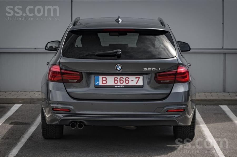 Grey BMW 320 2019 in Riga, with an engine capacity of 2.00 L and mileage of 206 thousand km for 12990 €, photo 6 on AUTOMOTO.COM.LV