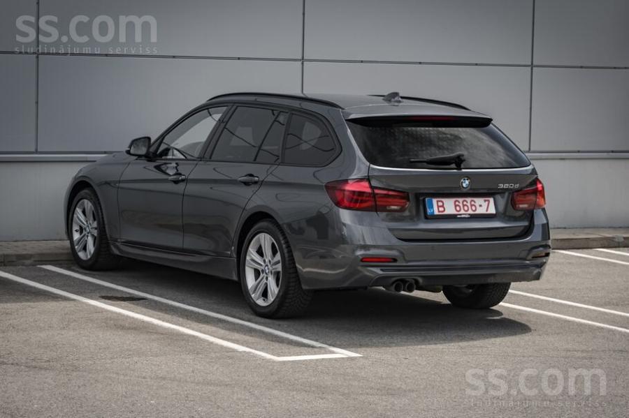 Grey BMW 320 2019 in Riga, with an engine capacity of 2.00 L and mileage of 206 thousand km for 12990 €, photo 7 on AUTOMOTO.COM.LV