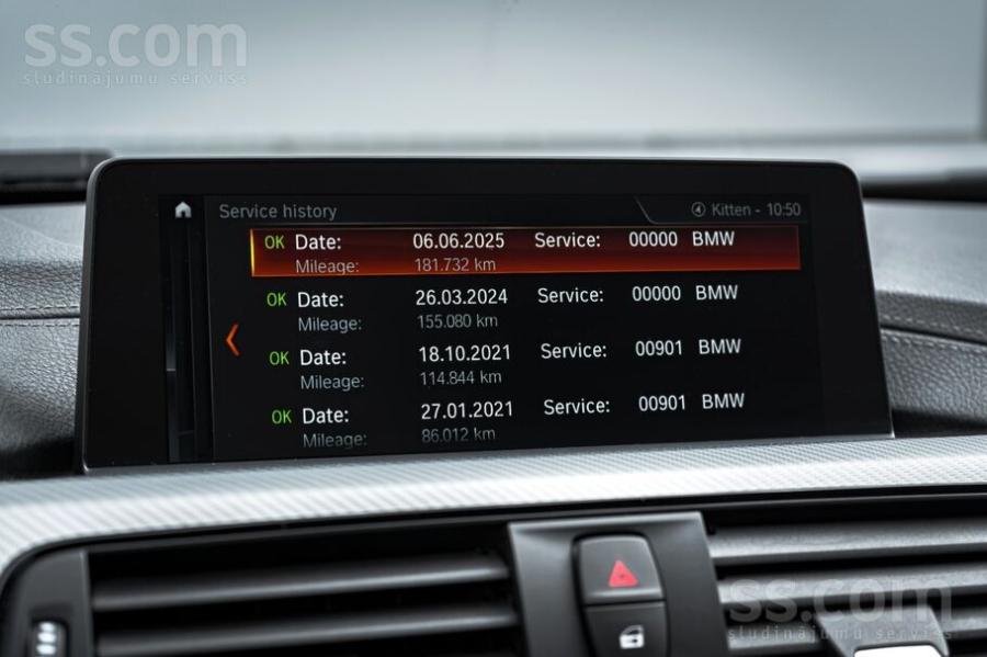 Grey BMW 320 2019 in Riga, with an engine capacity of 2.00 L and mileage of 206 thousand km for 12990 €, photo 30 on AUTOMOTO.COM.LV