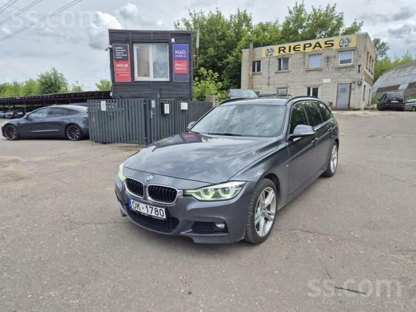 Grey BMW 320 2019 in Riga, with an engine capacity of 2.00 L and mileage of 229 thousand km for 16490 €, photo 4 on AUTOMOTO.COM.LV