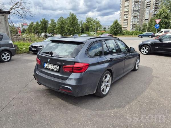 Grey BMW 320 2019 in Riga, with an engine capacity of 2.00 L and mileage of 229 thousand km for 16490 €, photo 6 on AUTOMOTO.COM.LV