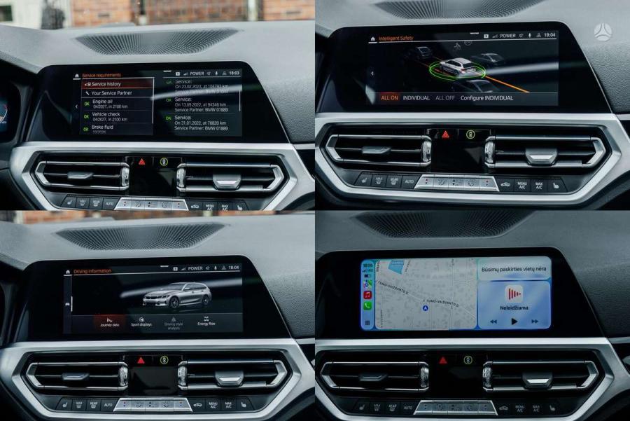 Pelēks BMW 320 2019 Plungė, ar dzinēja tilpumu 2.00 L un nobraukumu 153 tūkst. km par 22900 €, foto 33 vietnē AUTOMOTO.COM.LV