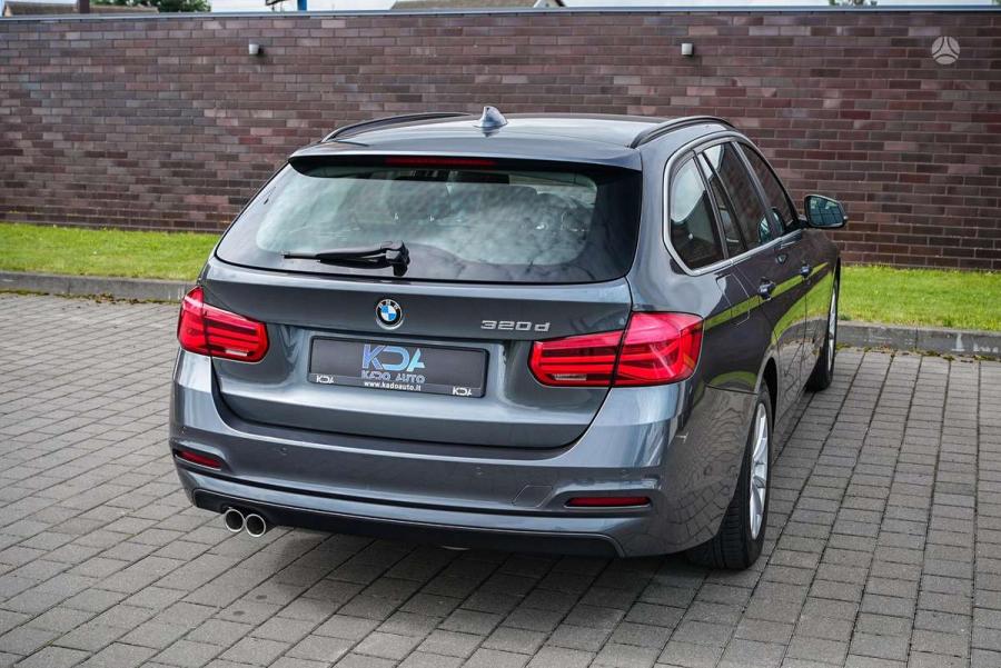 Grey BMW 320 2019 in Marijampole, with an engine capacity of 2.00 L and mileage of 286 thousand km for 11750 €, photo 12 on AUTOMOTO.COM.LV