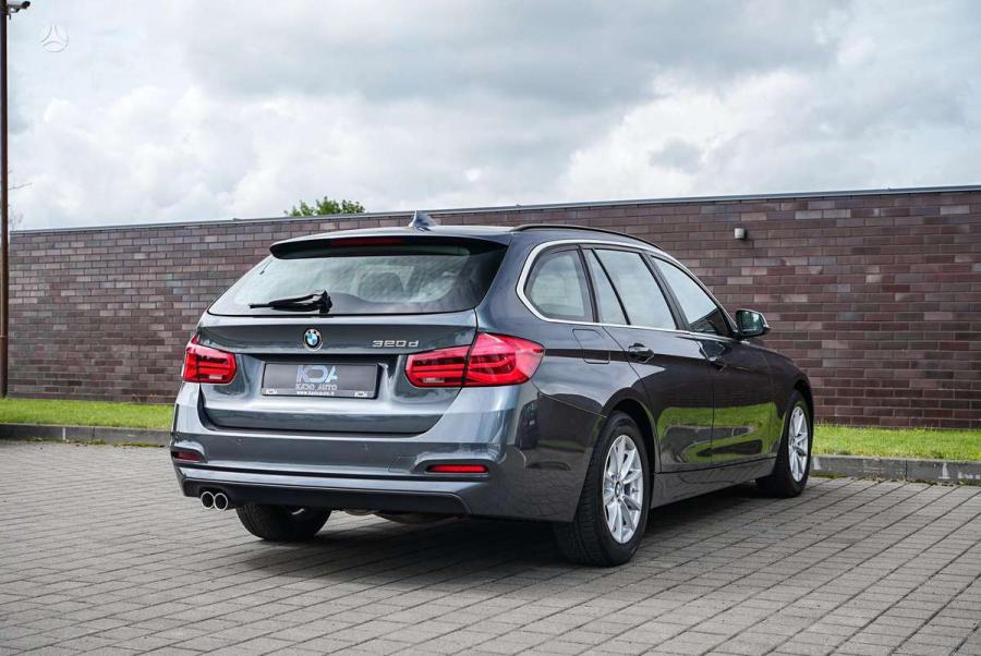 Grey BMW 320 2019 in Marijampole, with an engine capacity of 2.00 L and mileage of 286 thousand km for 11750 €, photo 13 on AUTOMOTO.COM.LV