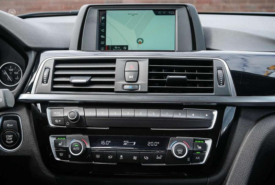 Grey BMW 320 2019 in Marijampole, with an engine capacity of 2.00 L and mileage of 286 thousand km for 11750 €, photo 20 on AUTOMOTO.COM.LV