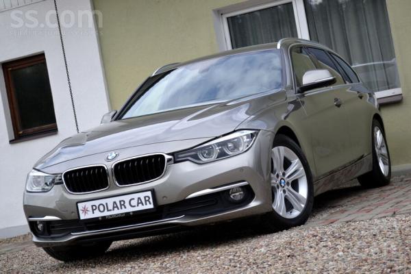 Grey BMW 320 2019 in Tukums, with an engine capacity of 2.00 L and mileage of 242 thousand km for 14990 €, photo 1 on AUTOMOTO.COM.LV