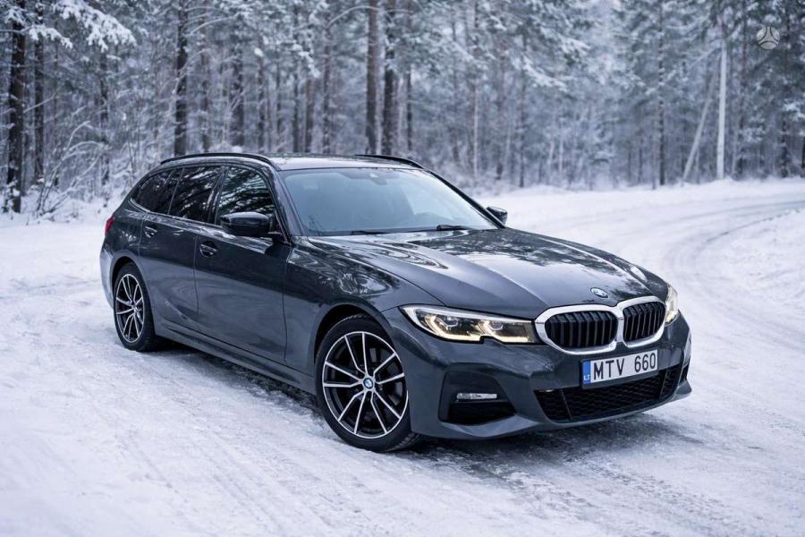 Pelēks BMW 320 2020 Viļņa, ar dzinēja tilpumu 2.00 L un nobraukumu 252 tūkst. km par 19500 €, foto 1 vietnē AUTOMOTO.COM.LV