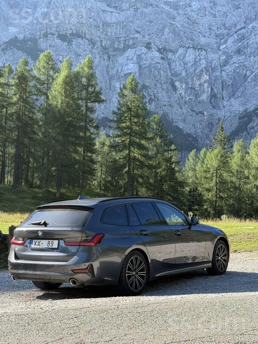 Grey BMW 320 2020 in Riga, with an engine capacity of 2.00 L and mileage of 206 thousand km for 20790 €, photo 5 on AUTOMOTO.COM.LV