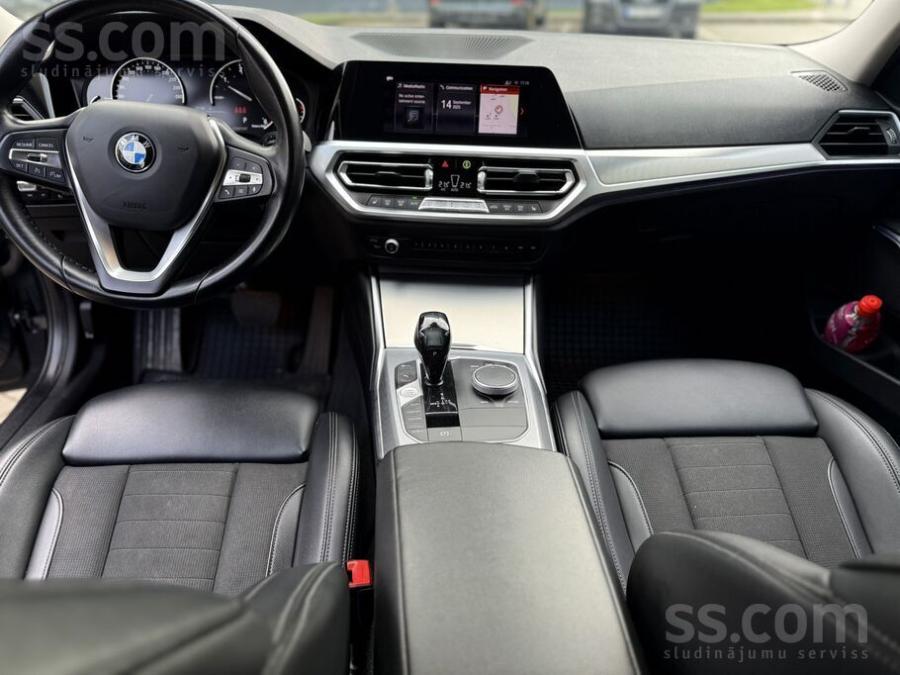Grey BMW 320 2020 in Riga, with an engine capacity of 2.00 L and mileage of 206 thousand km for 20790 €, photo 7 on AUTOMOTO.COM.LV