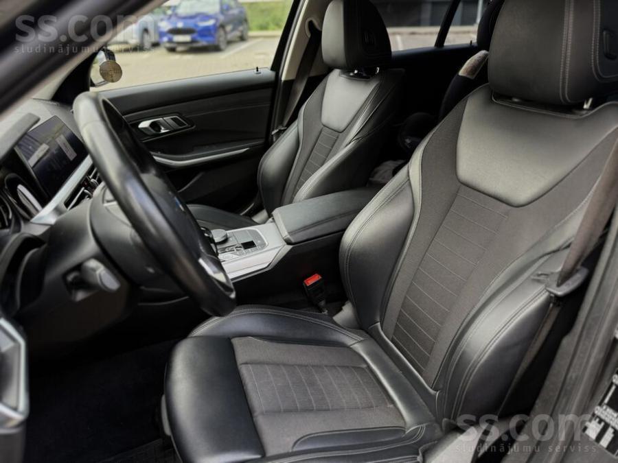Grey BMW 320 2020 in Riga, with an engine capacity of 2.00 L and mileage of 206 thousand km for 20790 €, photo 9 on AUTOMOTO.COM.LV