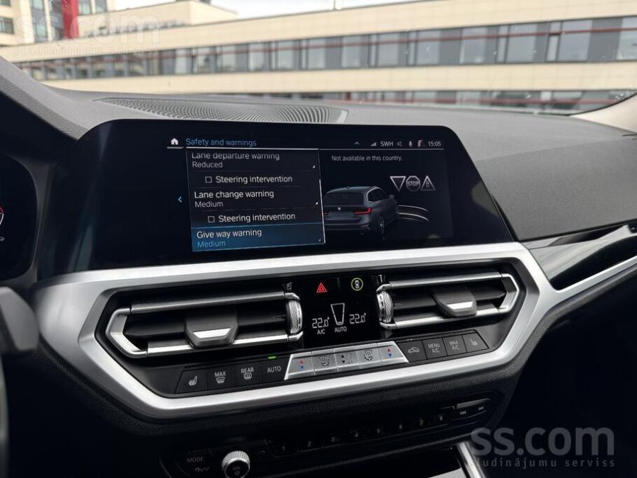Серый БМВ 320 2020 в Рига, объемом двигателя 2.00 л и пробегом 182 тыс. км за 21950 €, фото 23 на AUTOMOTO.COM.LV