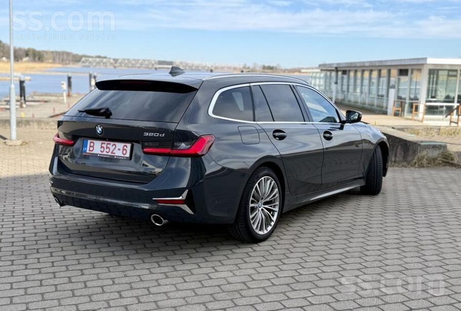 Grey BMW 320 2020 in Jurmala, with an engine capacity of 2.00 L and mileage of 0 thousand km for 16900 €, photo 5 on AUTOMOTO.COM.LV