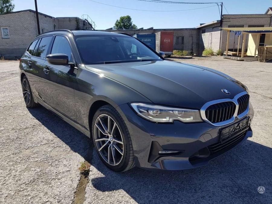 Pelēks BMW 320 2020 Šauļi, ar dzinēja tilpumu 2.00 L un nobraukumu 271 tūkst. km par 16700 €, foto 1 vietnē AUTOMOTO.COM.LV