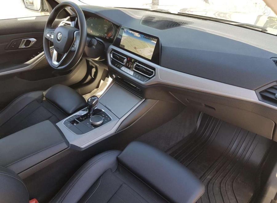 Pelēks BMW 320 2020 Šauļi, ar dzinēja tilpumu 2.00 L un nobraukumu 271 tūkst. km par 16700 €, foto 10 vietnē AUTOMOTO.COM.LV