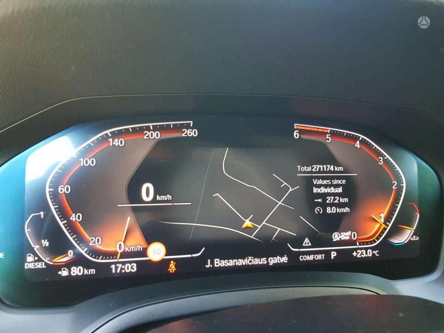 Pelēks BMW 320 2020 Šauļi, ar dzinēja tilpumu 2.00 L un nobraukumu 271 tūkst. km par 16700 €, foto 22 vietnē AUTOMOTO.COM.LV