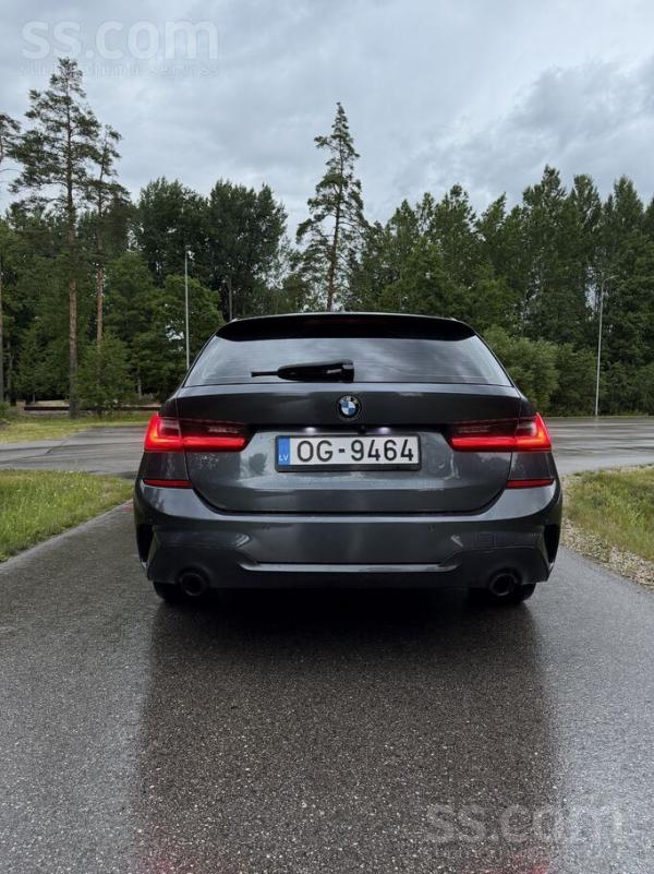 Grey BMW 320 2020 in Madona, with an engine capacity of 2.00 L and mileage of 262 thousand km for 20399 €, photo 4 on AUTOMOTO.COM.LV