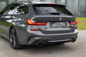 Grey BMW 320 2020 in Vilnius, with an engine capacity of 2.00 L and mileage of 129 thousand km for 23900 €, photo 15 on AUTOMOTO.COM.LV