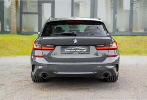 Grey BMW 320 2020 in Vilnius, with an engine capacity of 2.00 L and mileage of 129 thousand km for 23900 €, photo 16 on AUTOMOTO.COM.LV