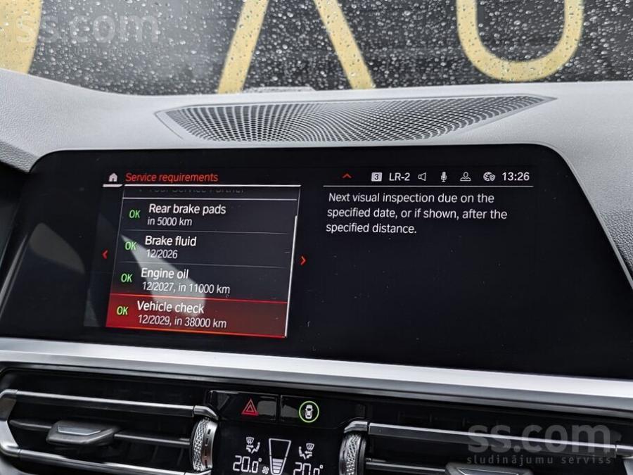 Pelēks BMW 320 2020 Tukums, ar dzinēja tilpumu 2.00 L un nobraukumu 206 tūkst. km par 21990 €, foto 16 vietnē AUTOMOTO.COM.LV
