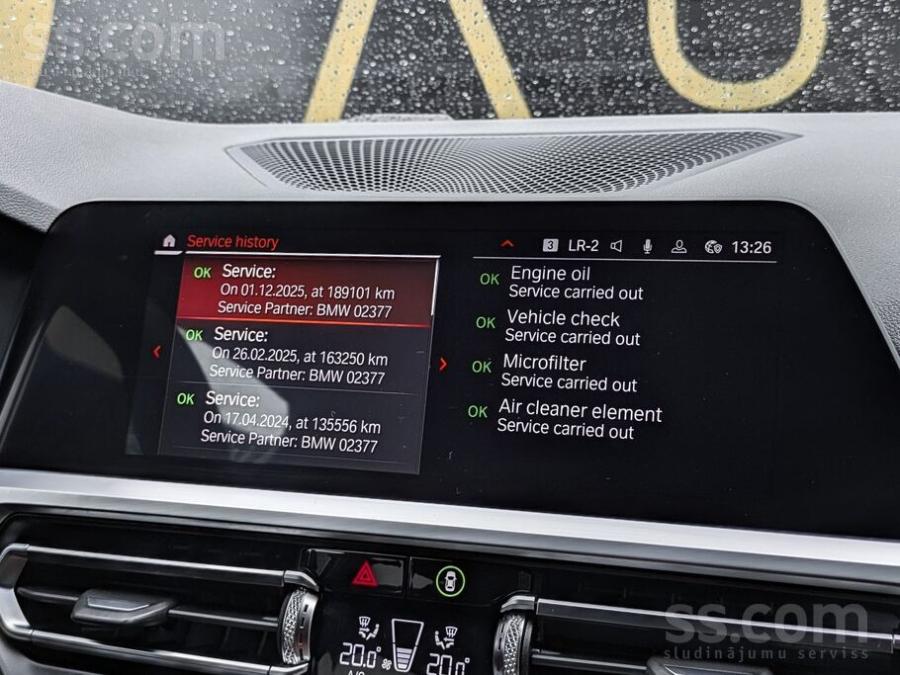 Pelēks BMW 320 2020 Tukums, ar dzinēja tilpumu 2.00 L un nobraukumu 206 tūkst. km par 21990 €, foto 17 vietnē AUTOMOTO.COM.LV