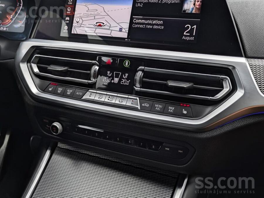 Pelēks BMW 320 2020 Tukums, ar dzinēja tilpumu 2.00 L un nobraukumu 206 tūkst. km par 21990 €, foto 24 vietnē AUTOMOTO.COM.LV