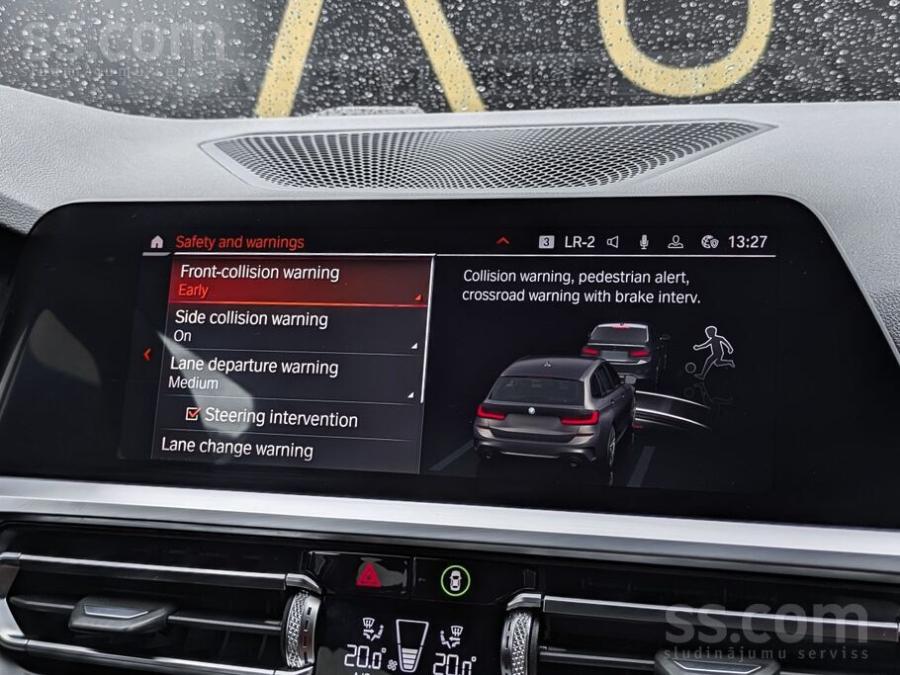 Pelēks BMW 320 2020 Tukums, ar dzinēja tilpumu 2.00 L un nobraukumu 206 tūkst. km par 21990 €, foto 25 vietnē AUTOMOTO.COM.LV